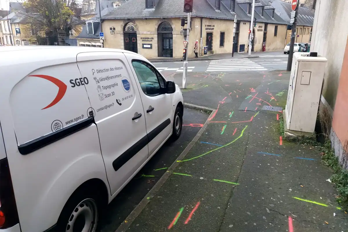 Marquage Piquetage Le Mans (72) : Expertise SGEO